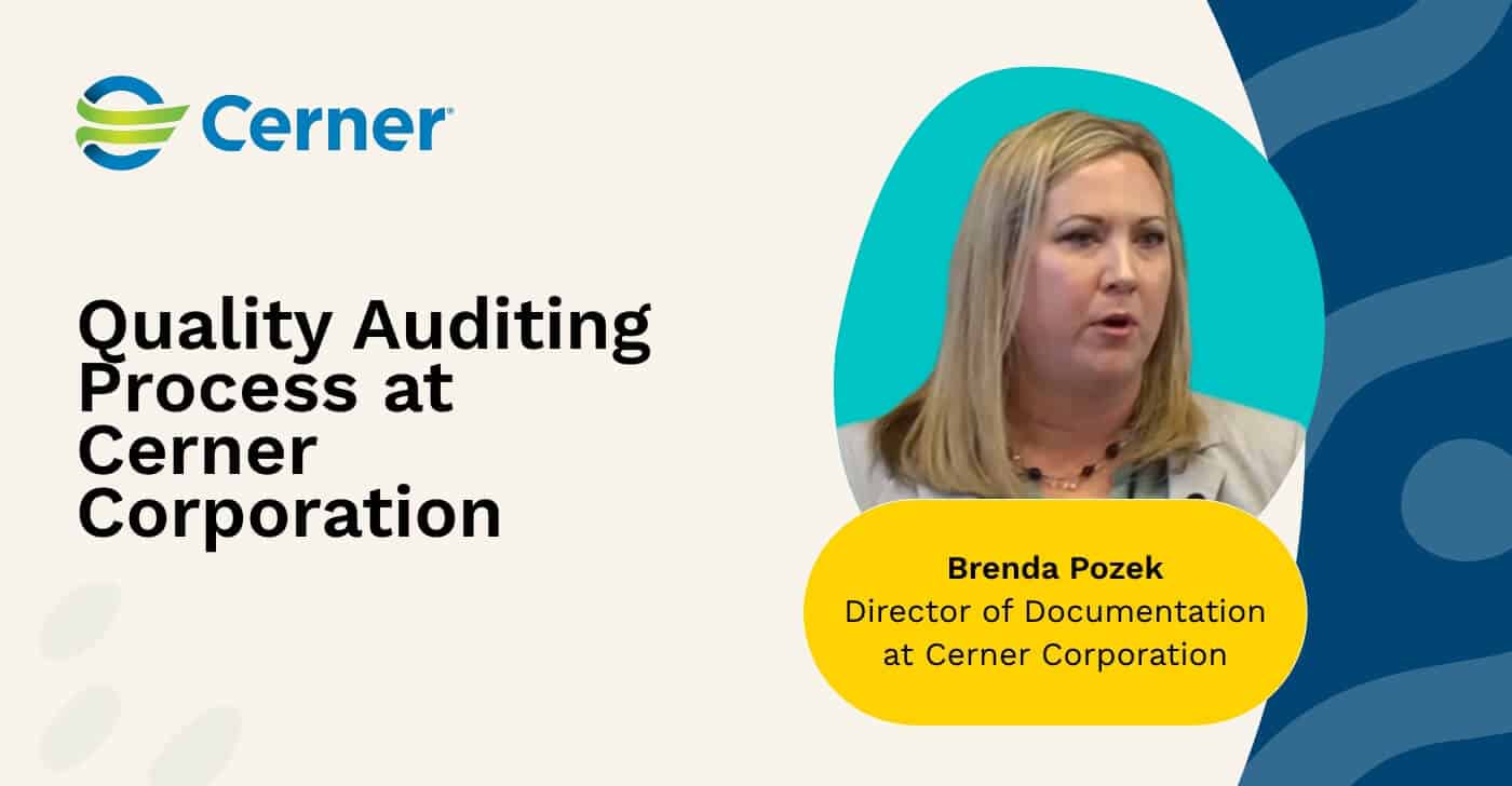 Quality Auditing Process at Cerner Corporation | Acrolinx
