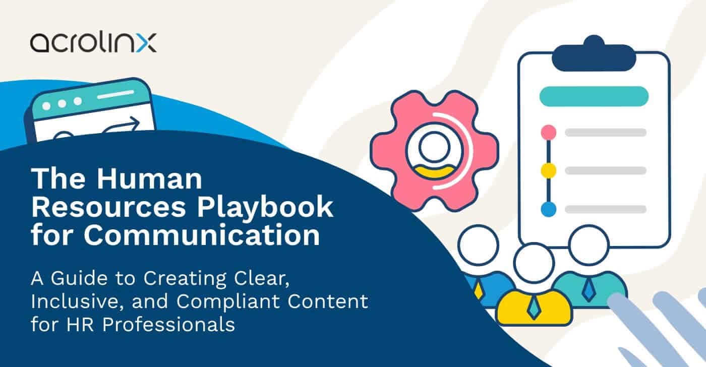 The Playbook for HR Communication | Acrolinx