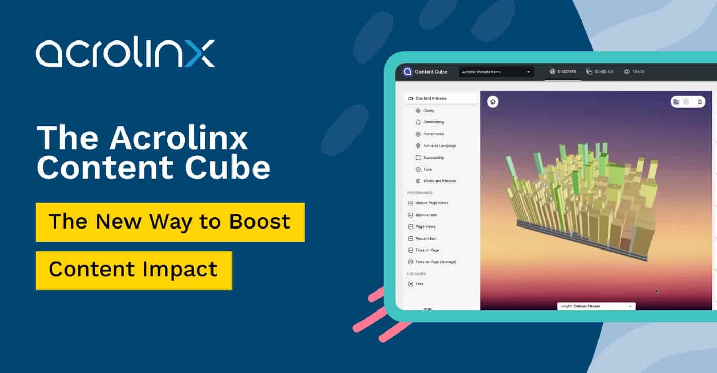 The Acrolinx Content Cube | Acrolinx