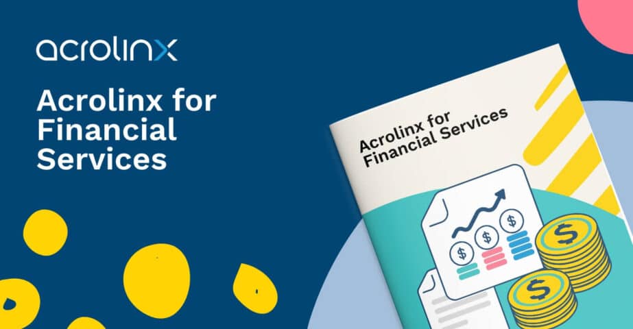 Acrolinx for Financial Services - Acrolinx