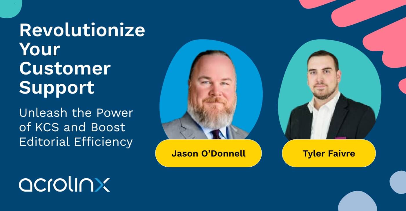 Using KCS Principles for Better Customer Support | Acrolinx