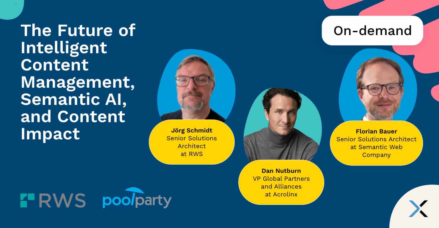 The Future of Intelligent Content Management, Semantic AI, and Content ...