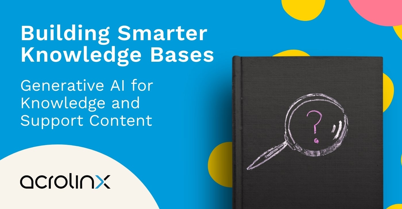 Using AI for Knowledge Management | Acrolinx